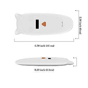 Smoostart Pet Microchip Scanner, ISO11784/ISO11785/FDX-B/EMID Cute Pet Microchip Reader for Animal/Pet/Dog/Cat/Pig