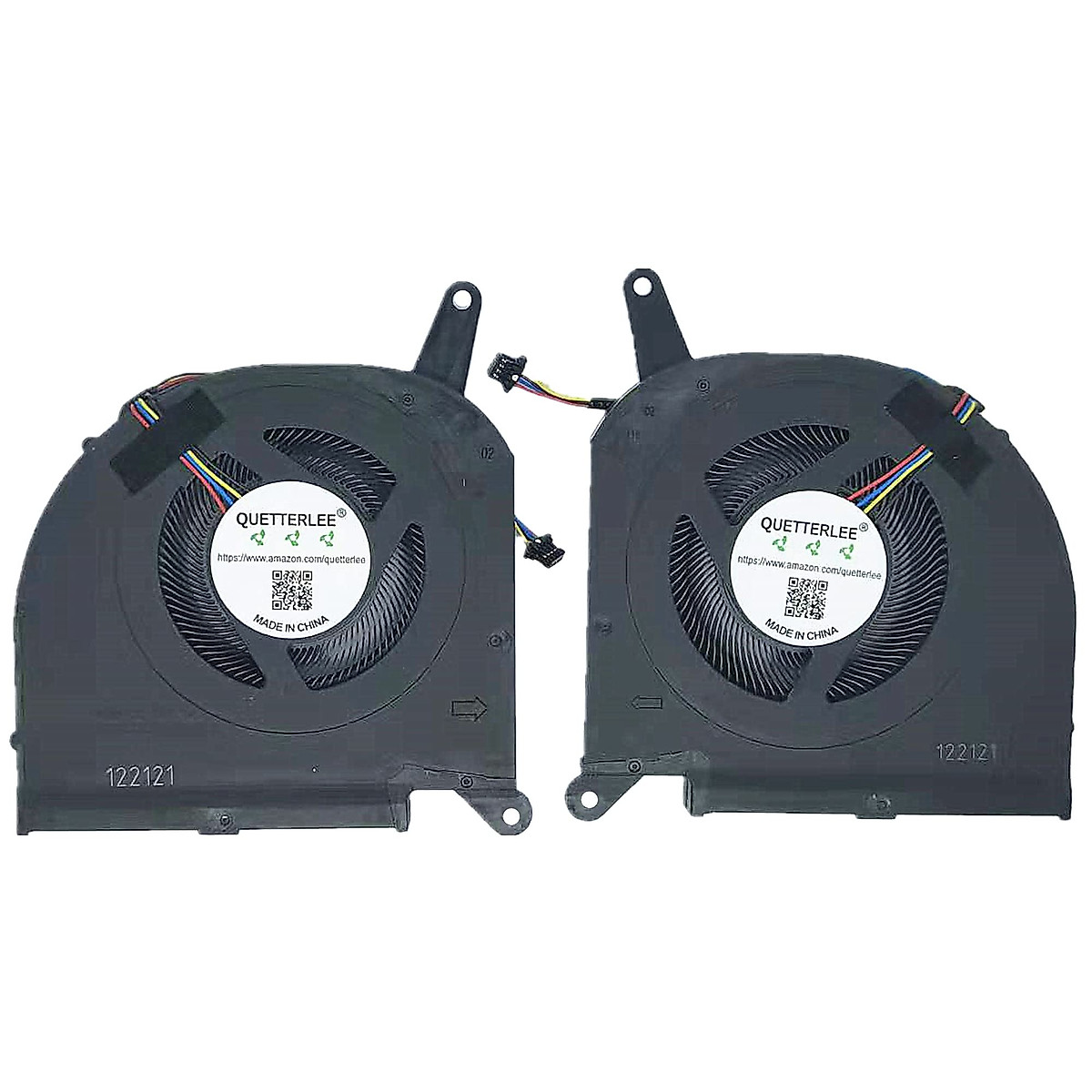 QUETTERLEE New Laptop CPU + GPU Cooling Fan for Gigabyte Aorus 15G 15P RX7P RX7G 2021 RTX30 17G XB XC XD GIGABYTE AERO 15 OLED XB XD RP75SA Gigabyte Aero 17 XA HDR XB WA Series FNGT FNGS DC12V 1A Fan