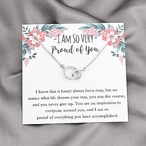 TGBJE Proud Of You Gift I Am So Very Proud Of You Necklace New Job Gifts Job Promotion Gift Graduation Gift Congratulations Gifts (so very proud nk)