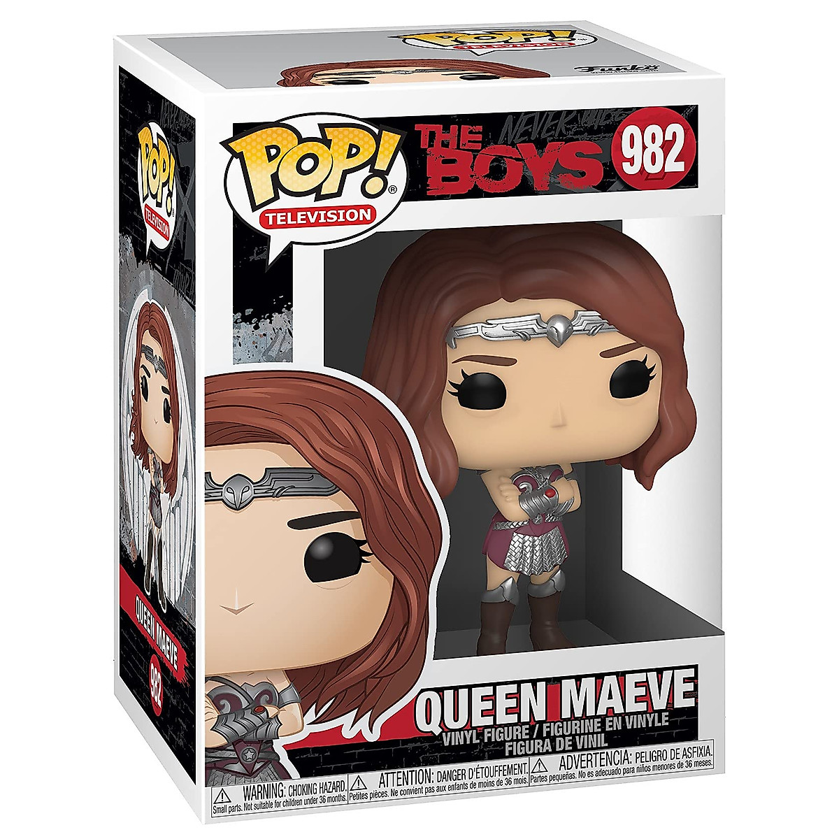 POP The Boys - Queen Maeve Funko Pop! Vinyl Figure (Bundled with patible Pop Box Protector Case) Multicolored 3.75 inches