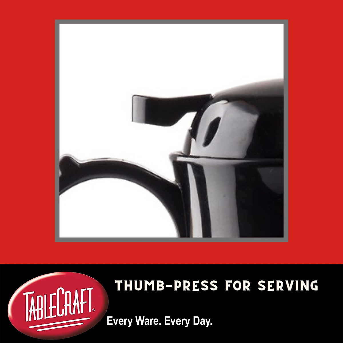 Tablecraft Insulated Coffee Server, Tea and Hot Water Beverage Dispenser, Swirl Thermal Triple Wall Serving Pitcher, Commercial Restaurant Foodservice Plastic BPA Free Pot, White, 40 Ounce