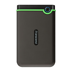 Transcend 2 TB StoreJet M3 Military Drop Tested USB 3.0 External Hard Drive (TS2TSJ25M3)