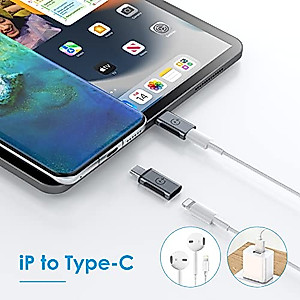 XGWYANT USB to USB C,Type C Female to USB Male,Type C Male to Type C Female,Micro USB,Compatible Mode,IP,Laptop, PC, Power Bank and More Type C Devices（5Pack）