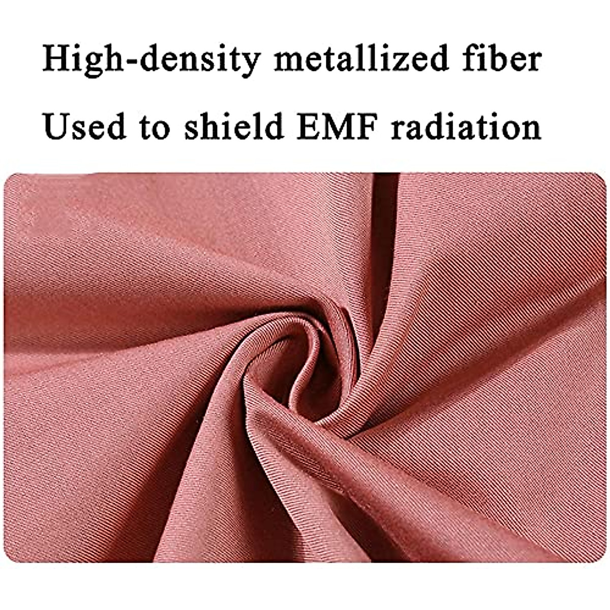Wzglod 5G Anti-Radiation Pregnant Blanket Radiation Protection Cotton Blanket Maternity Baby EMF Shield Shield Soft and Breathable,A