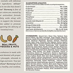 Intune Higgins Harmony Macaw and Cockatoo Food 3Lb, Multicolor (038217)