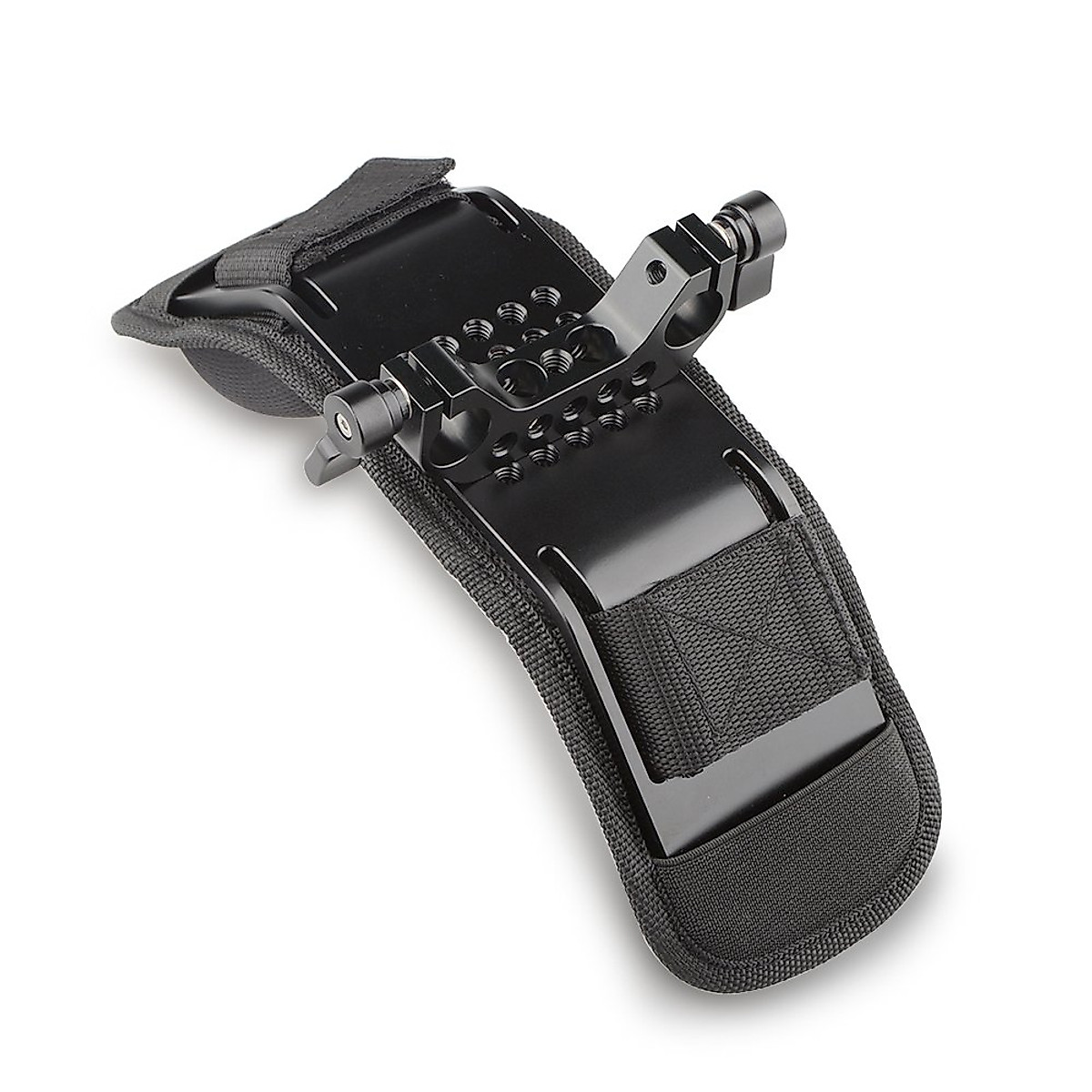 CAMVATE Camera Shoulder Mount Pad with 15mm Dual Rod Clamp for 15mm Camera Shoulder Railblock Support System - 1752