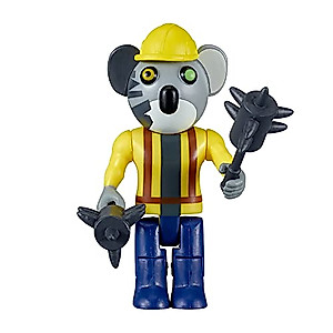 PIGGY Action Figure 6 Pack - Six 3.5" Articulated Buildable Toys with Exclusive MiniToon Figure, 9 Accessories, Series 2, includes DLC