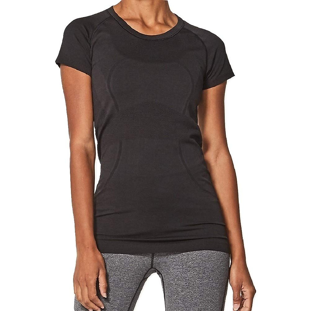 lululemon Swiftly Tech Short Sleeve Crew (Black, 8)