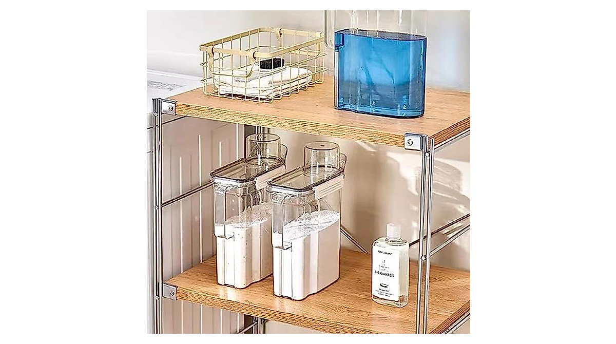 Durable Laundry Detergent Holder - Leak-Proof Storage
