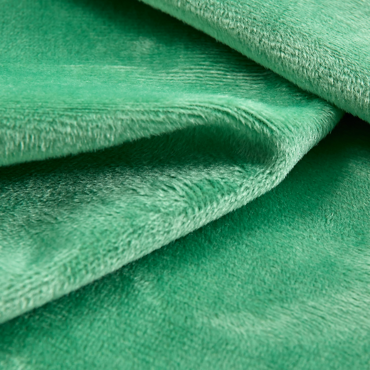 2 Yards Green Minky Fabric 72” X 65" inches Wide Minky Cloth, Soft Plush and Skin Friendly Thickened Sheer Fabric by The Yard for Baby Blanket,Throws,Pillow Cover,Scarf,Cuddly Toys,Baby Accessories