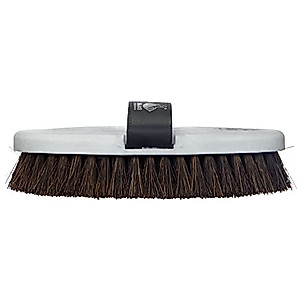 H.A.S HAAS Mould Horse Brush Large Silver 200 x 85,Medium