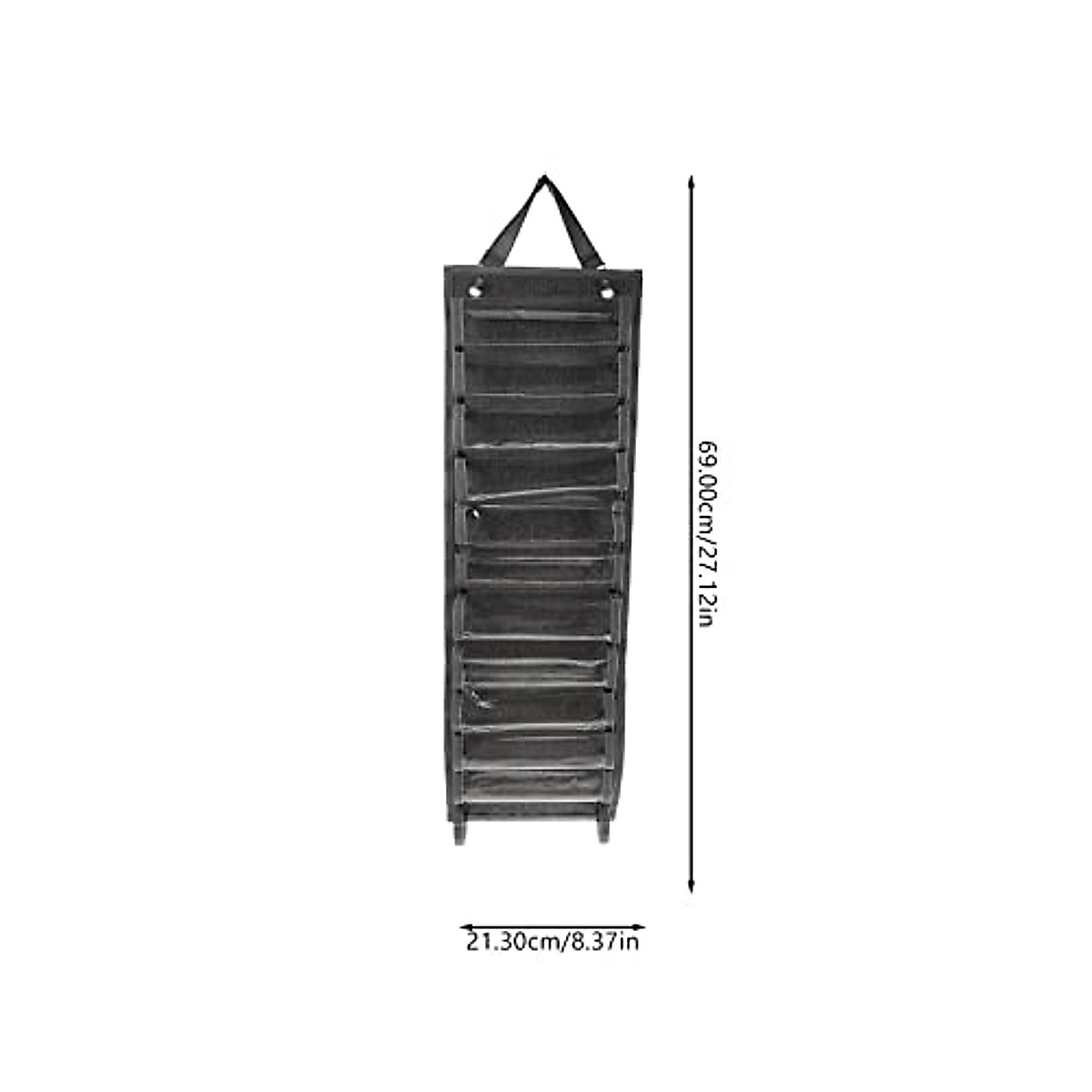 SEWACC Roll Large Bathroom Capacity Home Rack Studio Hanging Simple Layered Bags Kitchen Craft Single-Side Room Lightweight Shoe Bedroom Any Practical Organizer Multi- Organizing Clothes