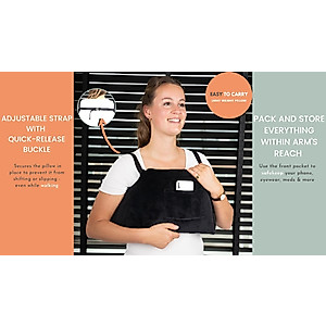 Bundle Post Mastectomy Pillow + Seatbelt Pillow for After Surgery - Recovery After Breast Cancer Surgery, Port Pillow For Seatbelt, Breast Augmentation, Heart Surgery - Breast Cancer Gifts for Women