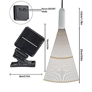 4 Pack Solar Fireworks Lights Clip On Lights 150 LED Waterproof Fairy String Lights 8 Modes Lighting Outdoor Lights Christmas Lights for Garden Patio Party Wedding Decorative (Warm White)