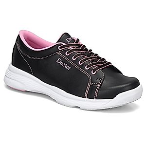 Dexter Womens Raquel V Bowling Shoes- 6 1/2, Black/Pink, 6.5