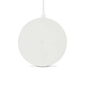 TYLT Puck 10W Wireless Charging Pad (White), Qi-Certified Wireless Charger for iPhone X, iPhone 8/8 Plus, Samsung 9/S9+/S8/S8+/S7/Note 8 and More