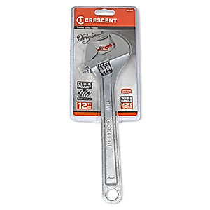 Crescent 12" Adjustable Wrench - Carded - AC212VS, Chrome