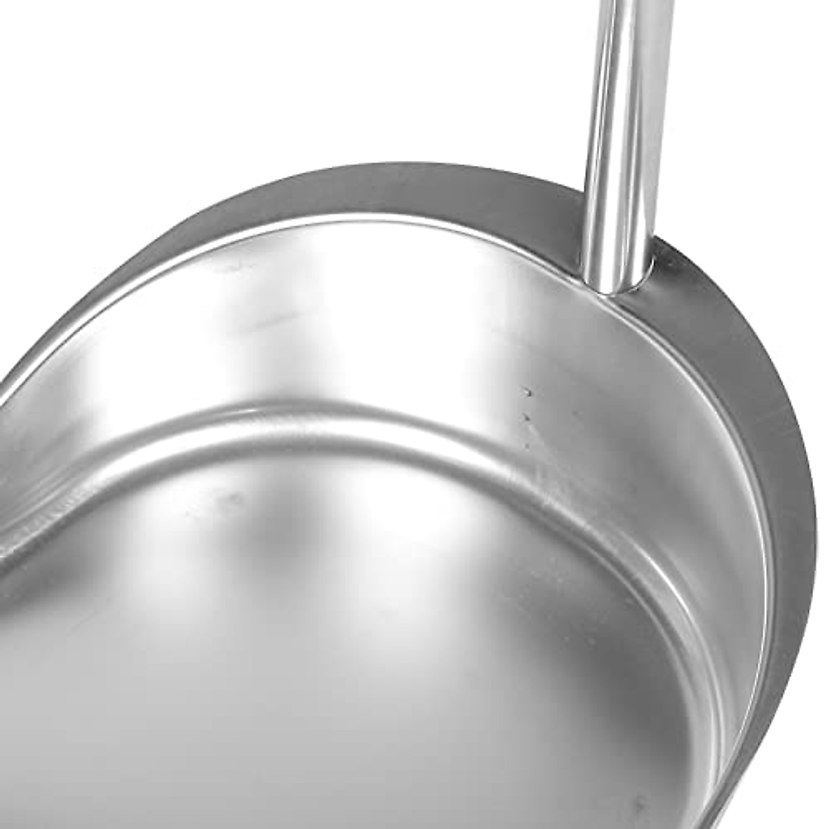 Cabilock Stainless Steel Trash Shovel Stainless Steel containers Heavy Duty dust pan Handheld Broom Metal Garbage Shovel Stainless Steel Dustpan Heavy Duty Dustpan Home Cleaning Dustpans