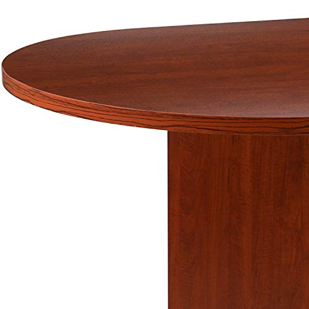 Flash Furniture Jones 6 Foot (72 inch) Oval Conference Table in Cherry