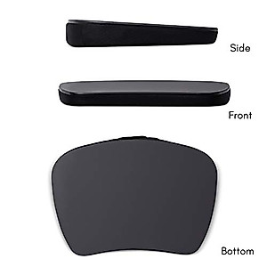 BIRDROCK HOME Oversized Lap Desk with Memory Foam Cushion | Portable Desk | Fits Laptops Up to 17" | Matte Black | Portable Office Desk | Work from Home