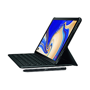 Samsung Electronics EJ-FT830UBEGUJ Galaxy Tab S4 Book Cover Keyboard, Black