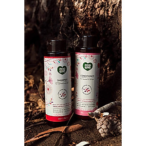 ecoLove – Natural Shampoo for Normal and Oily Hair & Moisturizing Body Wash for Dry Skin - With Organic Tomato and Beet Extract No SLS or Parabens - Vegan and Cruelty-Free, 17.6 oz