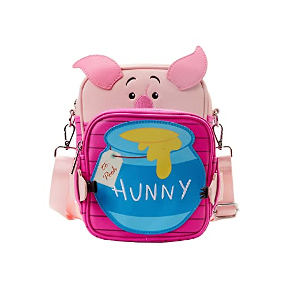 Loungefly Disney Winnie the Pooh Piglet “Crossbuddy” Bag