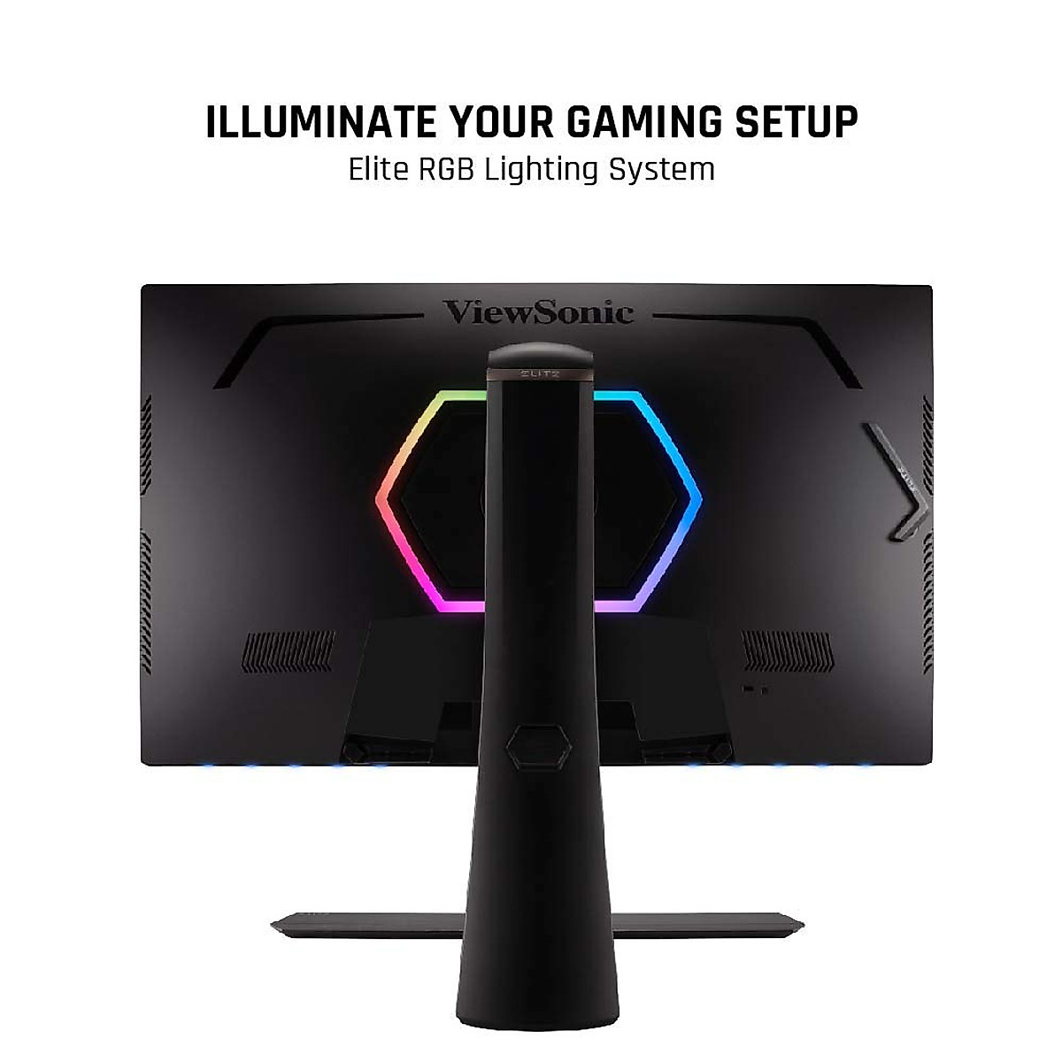 ViewSonic Elite XG270Q 27 Inch 1440p 1ms 165Hz Gaming Monitor with GSYNC Compatible, VESA DisplayHDR 400 and Advanced Ergonomics for Esports