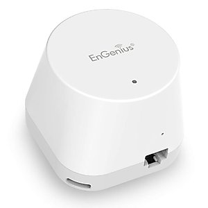 EnGenius Technologies ERP1 Universal Wi-Fi 5 Range Extender/Repeater Features AC1300, MU-MIMO, GigE Port, 120V Wall Plug-in, App Managed, up to 1000 sq ft of Coverage