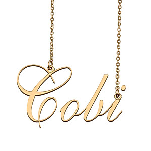 HUAN XUN Custom Made Dainty My Name Necklace Best Friendship Jewelry Gifts for Her Cobi