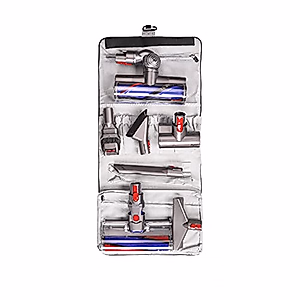 SenYang Multi Purpose Vacuum Cleaner Accessories Storage Bag,Hang Storage Bag for Vacuum Cleaner Tool Storage, Travel Carrying Protective Case for Airwrap Styler or Tool Accessories (Black)