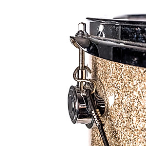 ProMark Drum Stick Bag - Transport Deluxe Drumstick Holder - Drum Sticks Holder Made from Weatherproof Ballistic Nylon and Synthetic Leather - Drumstick Bag Mounts to Tom Drum