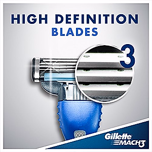 Gillette Mach3 Men's Disposable Razor, 3 Count, Mens Razors/Blades