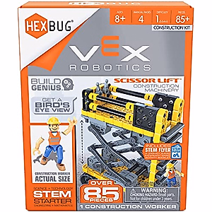 HEXBUG VEX Robotics Scissor Lift, Buildable Construction Toy, Gift for Boys and Girls Ages 8 and Up
