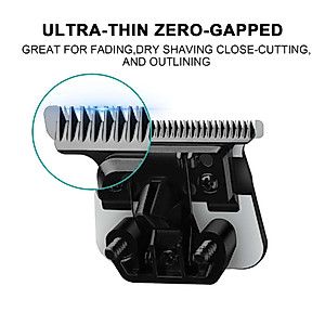 Replacement Blades DLC 2.0 Compatible with BaBylissPRO Barberology FX726 and FX787 Trimmer, Replacement T Blades for Outlining Hair Trimmer