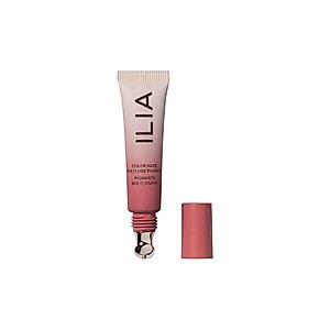 ILIA - Color Haze Multi-Use Matte Pigment | Non-Toxic, Vegan, Cruelty-Free, Nourishing Cream Blush + Lip Color In One (Temptation Soft, 0.23 fl oz | 7 ml)