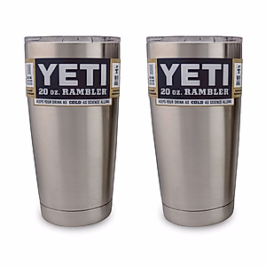 Yeti Rambler Stainless Steel 20oz,set of 2