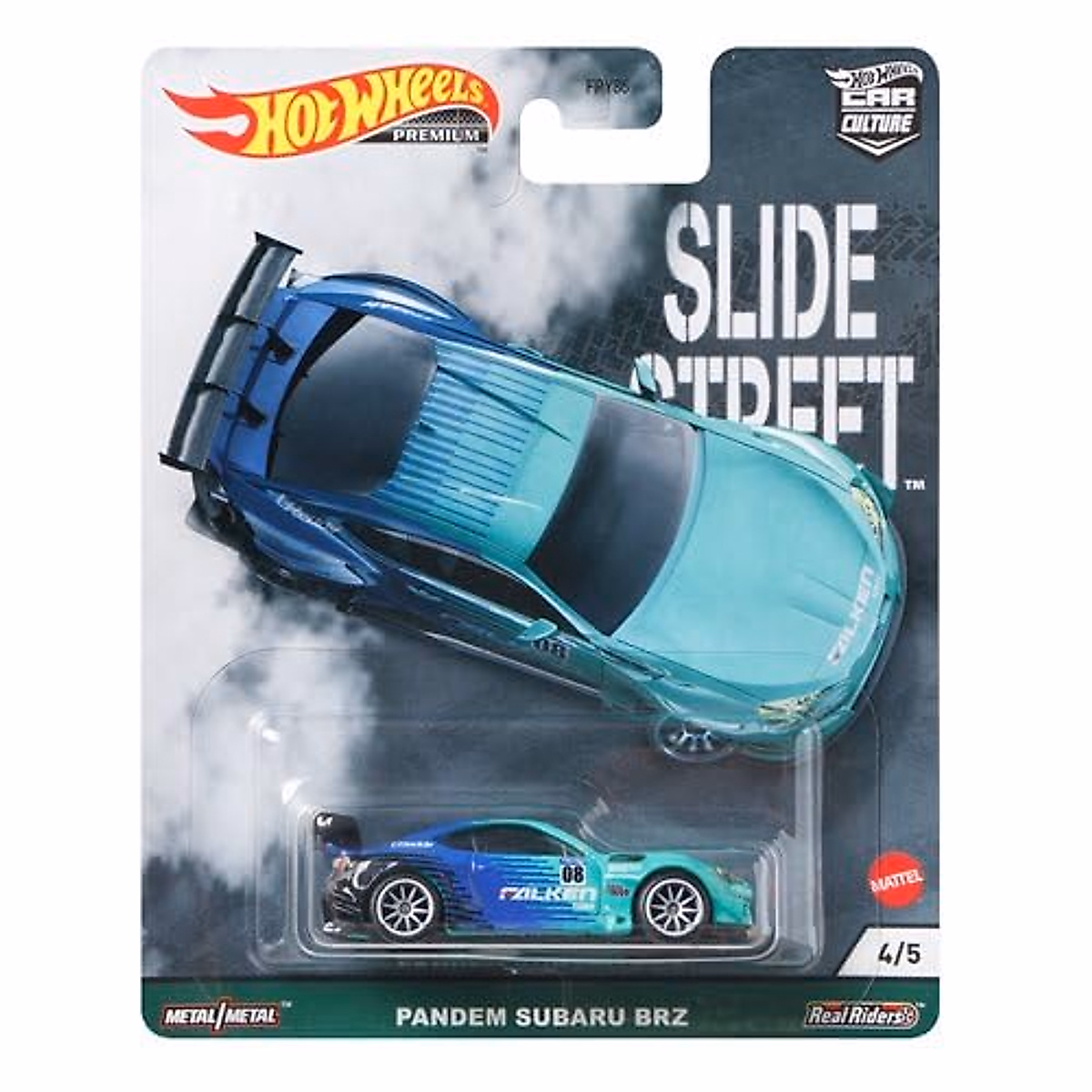 Hot Wheels Premium Car Culture Slide Street Slidewayz Complete Set of 5 Diecast Vehicles