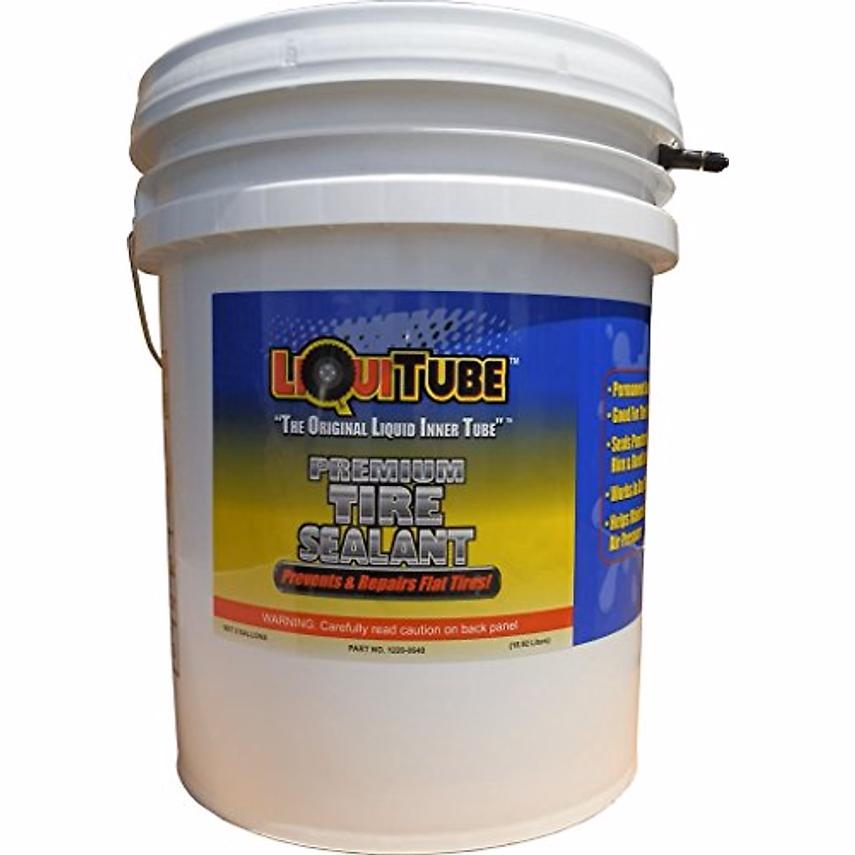 LiquiTube 1220-0640 14.6" x 12" x 10.4" Tire Sealant, 640 oz