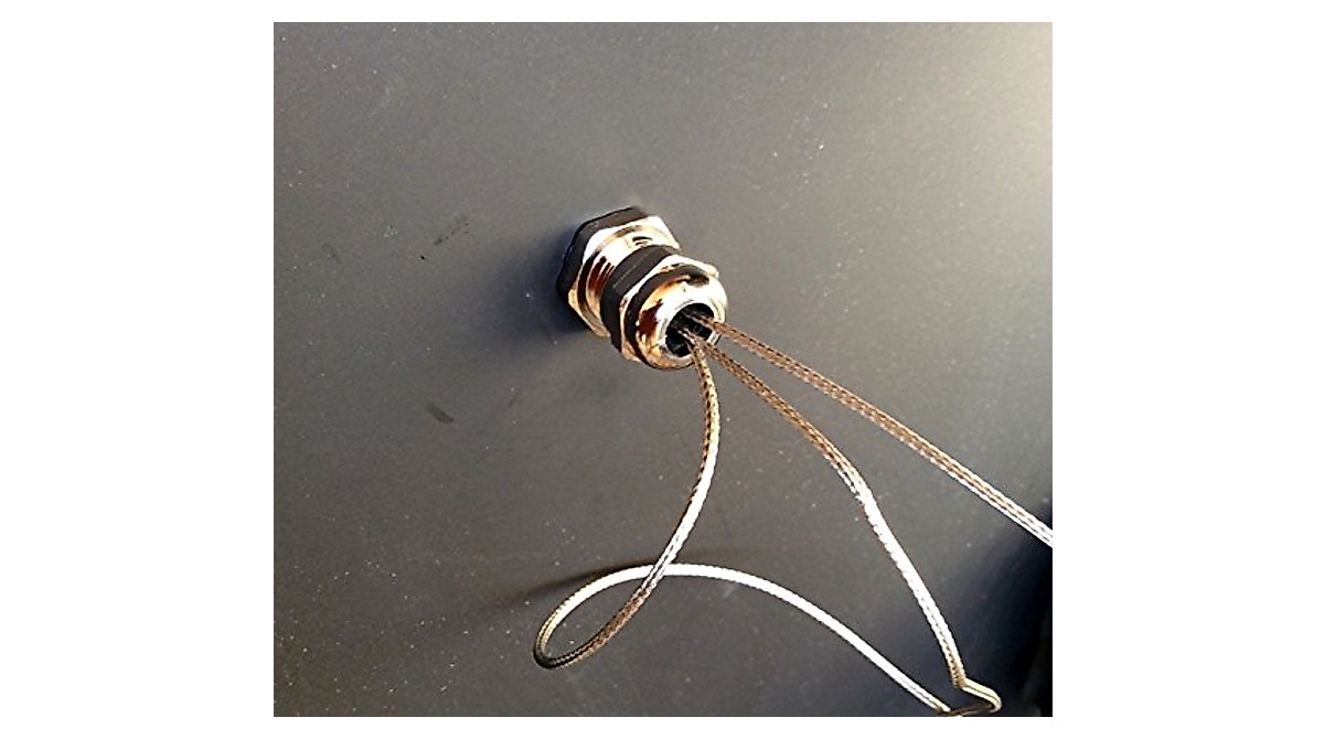 Probe Port Stainless Steel BBQ Smoker Thermometer Accessory