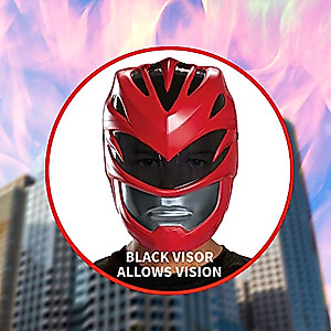 Disguise Red Power Ranger Movie Mask, One Size