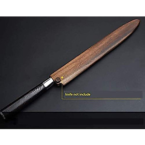 Wooden Saya Cover Blade Protector for sushi sashimi knife Sheath 210mm 240mm 270mm 300mm (270mm)