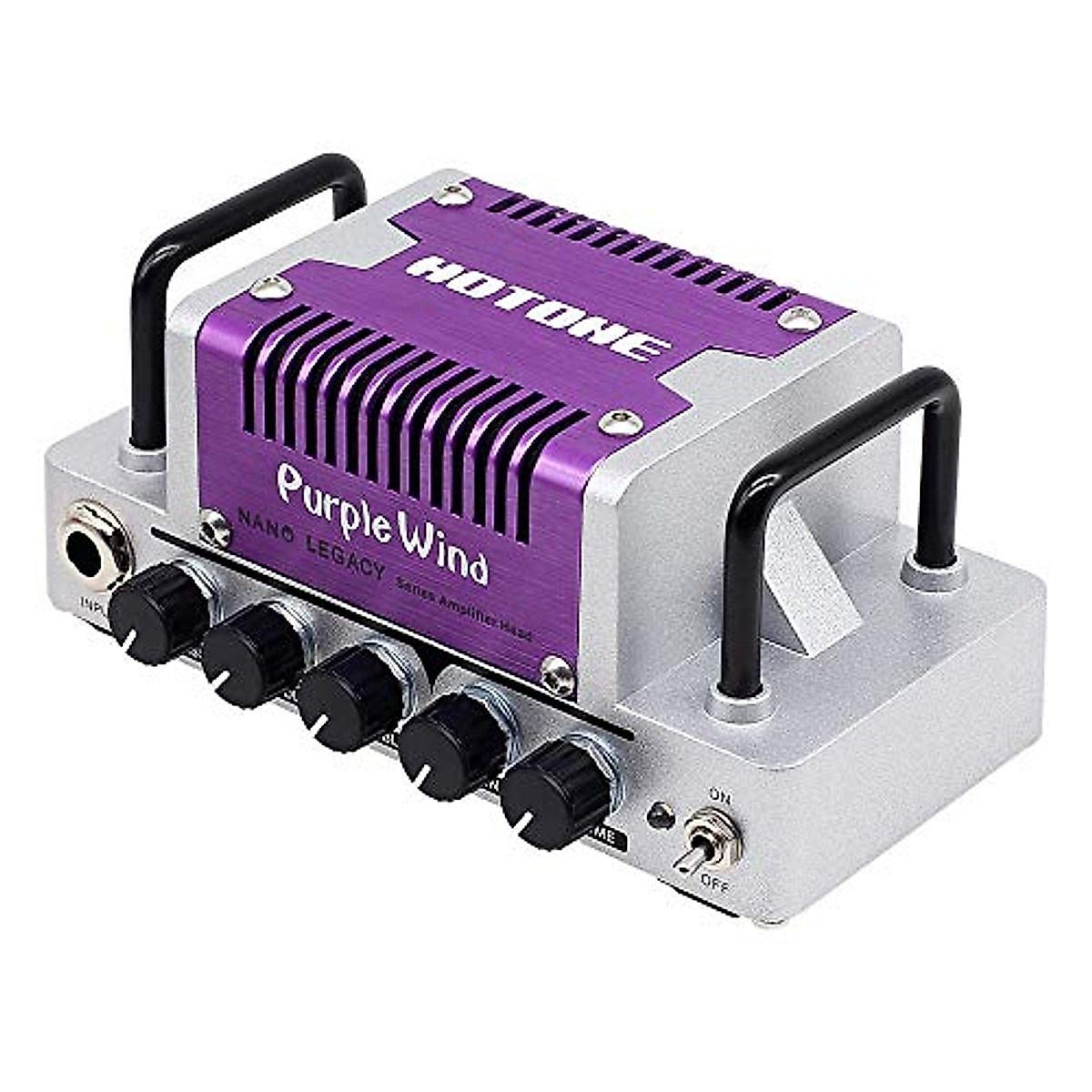 Hotone Nano Legacy Purple Wind 5-Watt Compact Guitar Amp Head with 3-Band EQ