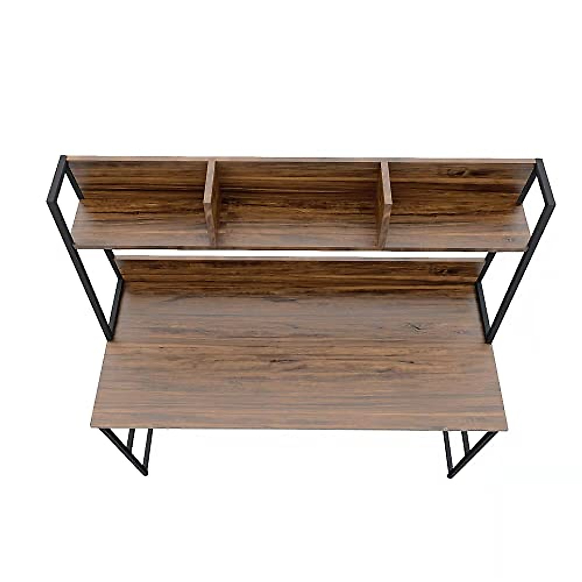 Xmatch 47" Worktable Workbench for Inspection Assembly Sample Making and Testing Room (Rustic Brown)