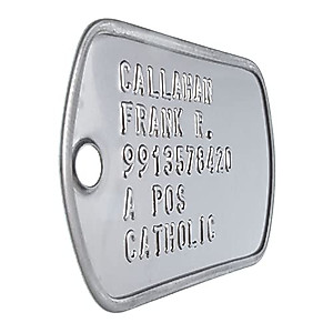 MYDOGTAG Personalized US Army Dog Tags - Regulation Replacement Military ID Tags for Veterans and Active Duty Soldiers