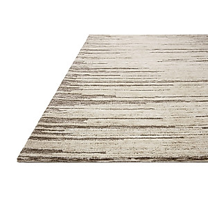 Loloi II Neda Collection NED-01 Taupe/Stone, Transitional 5'-0" x 7'-6" Area Rug