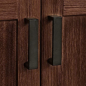 Signature Hardware 953310-48-RUMB-8 Morris 48" Free Standing Single Vanity Set with Wood Cabinet, Vanity Top, and Rectangular Undermount Sink - 8" Faucet Holes