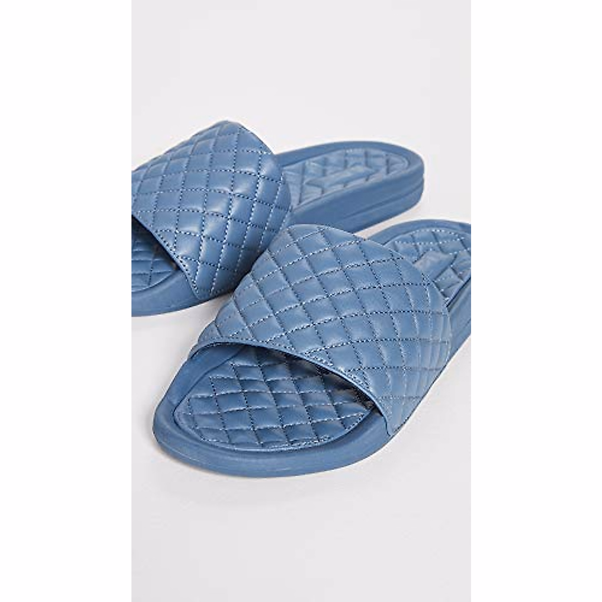 APL: Athletic Propulsion Labs Men's Lusso Slides, Moonstone, Blue, 12 Medium US