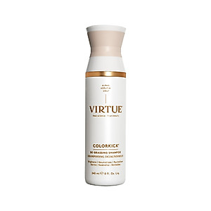 VIRTUE De-Brassing Shampoo, Natural Color Toner, Brightens and Revitalizes All Color-Treated Hair, ColorKick, 8 Fl Oz