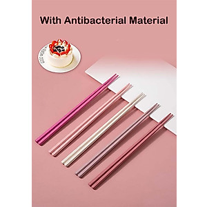 10 Pairs Reusable Chopstick Helpers Dishwasher Safe Training Chop sticks Adult Practice Chopsticks Beginners Right Left Handed Chinese Sticks Learning Chopsticks Holder with Clip Trainer